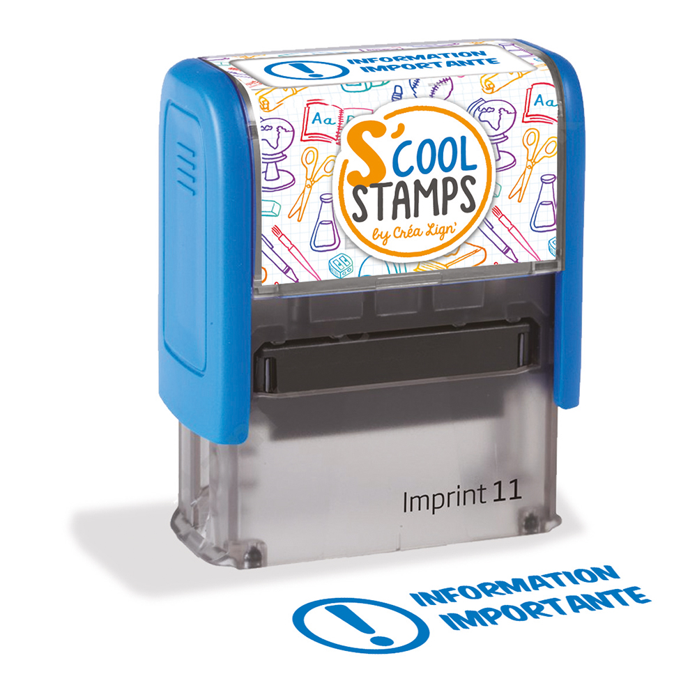 S'cool Stamps - Information importante Version française (Créa Lign)