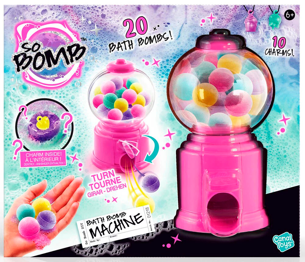 So Bomb - Distributrice à boules de bain (Danawares)